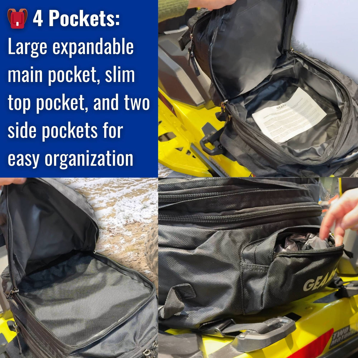 Universal Snowmobile Tunnel Bag • GEARS