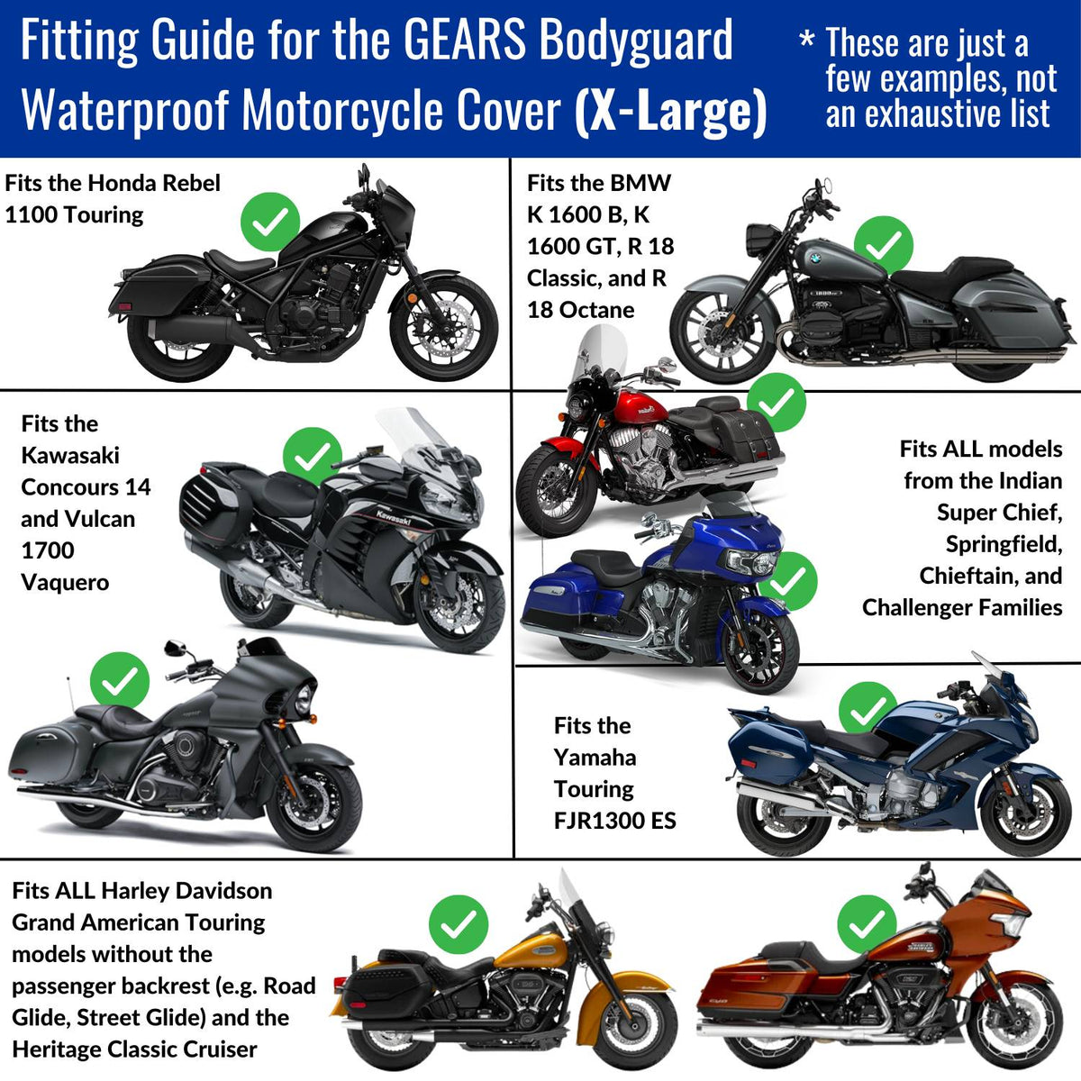 Bodyguard Waterproof Motorcycle Cover • GEARS