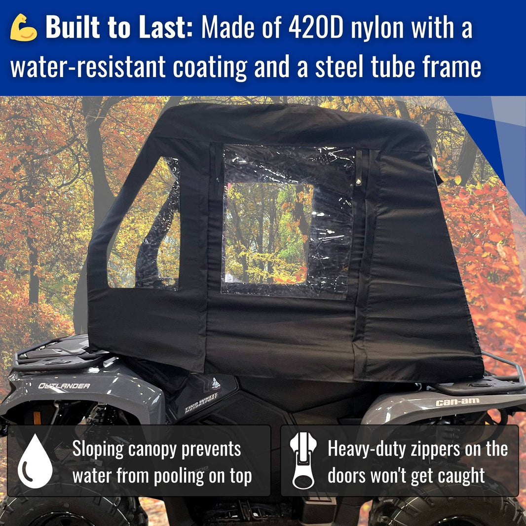 ATV Cab Enclosure | Cabin Cover | Enhance Your Quad • GEARS