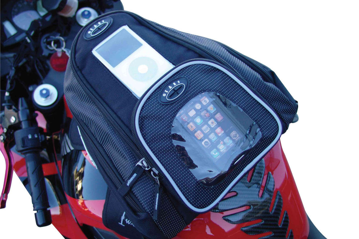 Motorcycle Tanks Bags | Magnetic or Suction • GEARS