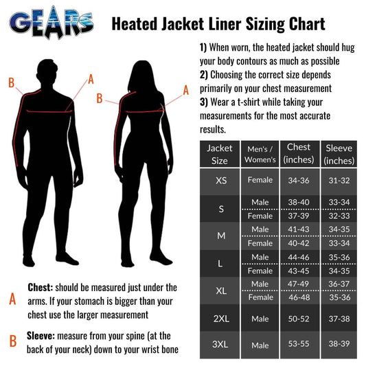 Gen-X4 Heated Jacket Liner for Powersports • GEARS